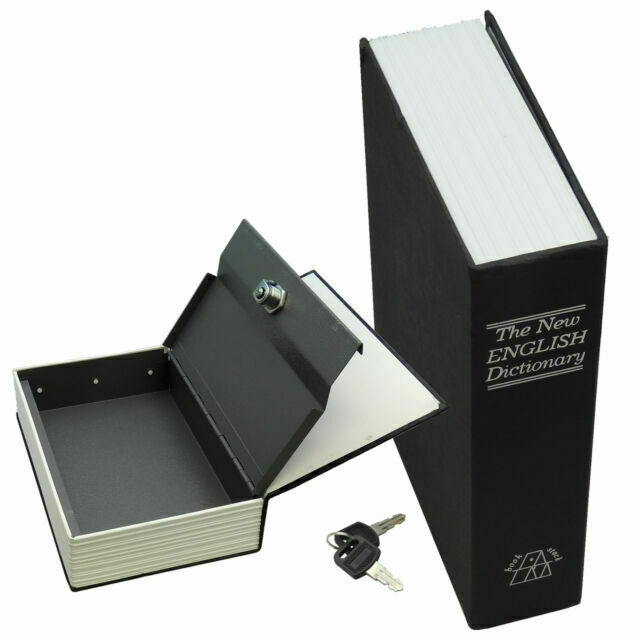 Jssmst Diversion Safe Metal Lock Box - Black, Large for sale online | eBay