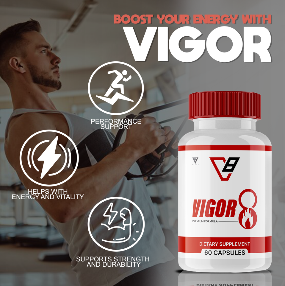 Vigor 8 Pills, Vigor 8 Supplement, Vigor 8 Capsules Max Strength (60 ...