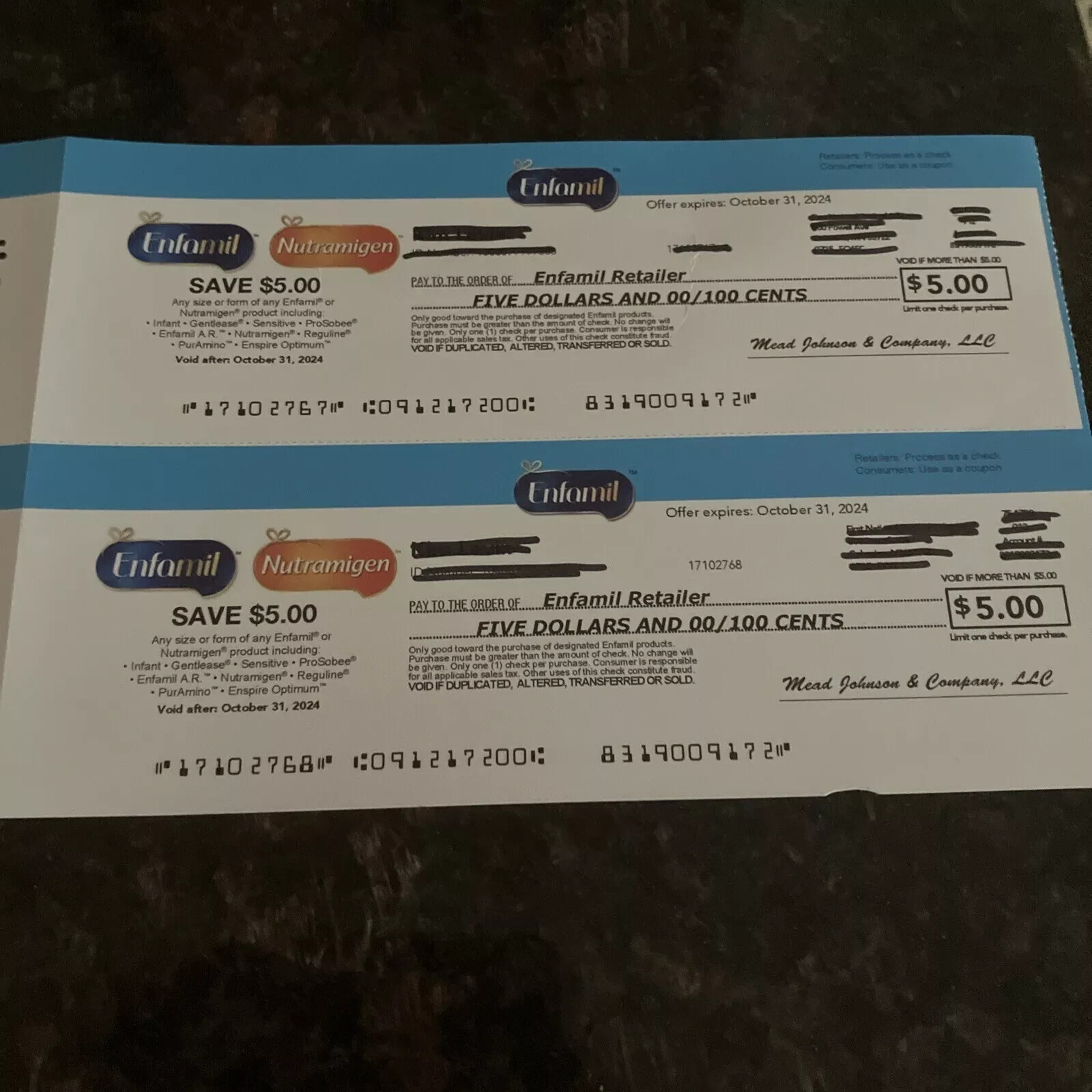 $30.00 OFF ENFAMIL CHECKS/COUPONS | eBay
