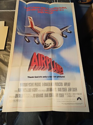 1981 Topps Real Movie Pin-Up AIRPLANE Movie Poster | eBay