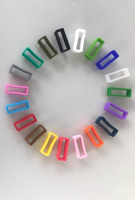 New UK Stock 20mm PVC Watch Strap Retaining Hoop Loop Rubber Retainer ...