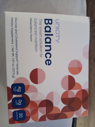 Unicity Balance Dietary Supplement MIXED BERRY, 30 Stick Packs, 09/2026 ...