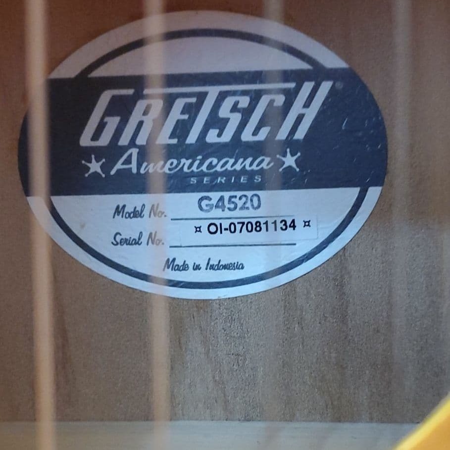 GRETSCH AMERICANA G4520 Way Out West Acoustic Guitar Limited Edition of ...