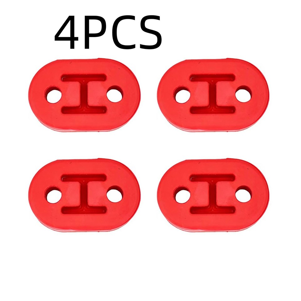 4Pcs 73mm Rubber Exhaust Tail Pipe Mount Bracket Hanger Bushing ...