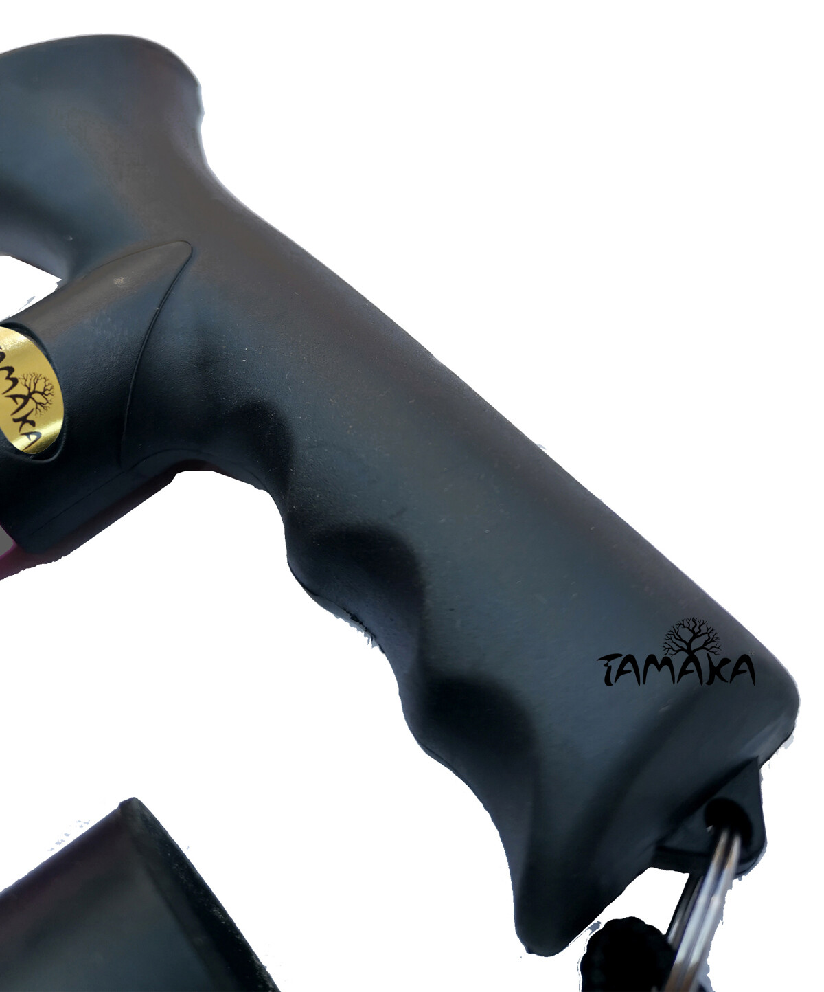 TAMAKA Mens Black 4-Part Aluminium Folding Adjustable Compact Walking ...