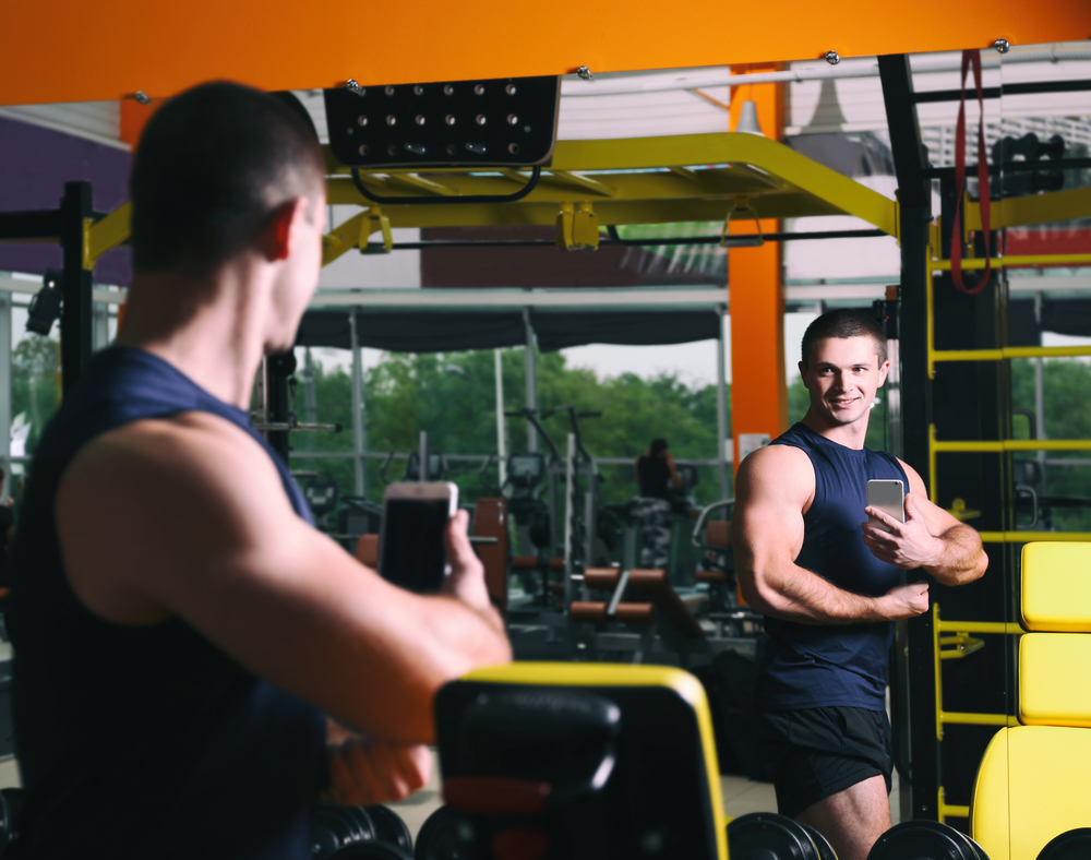 Gym mirror Annealed Wall Mirror for Dance Studio 47.5x31.5 Inch w ...