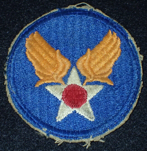 WWII USAAF AAF Army Air Forces SSI Shoulder Patch Standard Issue War-Time Prod. | eBay