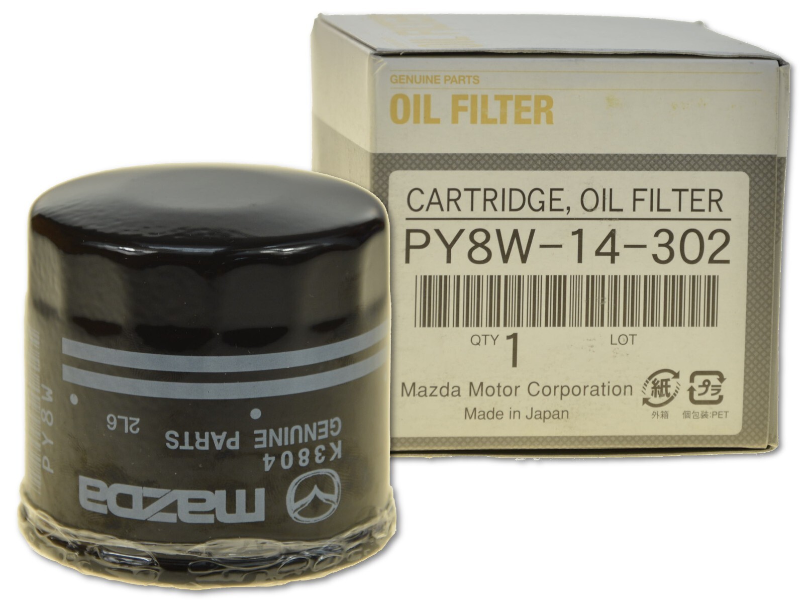 Mazda CX-30 CX-9 Mazda3 Mazda6 Oil Filter PY8W-14-302 OE | Genuine OEM ...