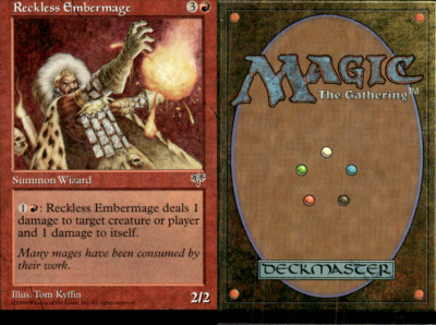 Magic the Gathering -MTG-Reckless Embermage | eBay