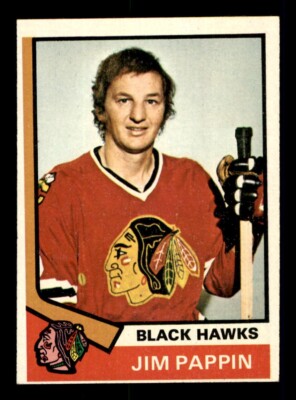 1974 Topps Hockey #113 Jim Pappin EX/MT | eBay