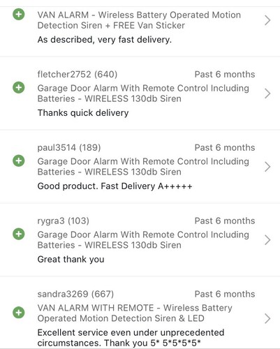 Van Security Alarm - EASY FIT WIRELESS BATTERY OPERATED, 125db Siren ...