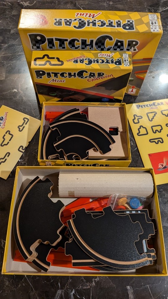 Pitchcar Mini and Pitchcar Mini Expansion Rare Board Game | eBay