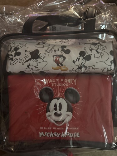 NWT 3-Pack Disney Mickey Mouse Primark Travel Makeup Bag Set! | eBay