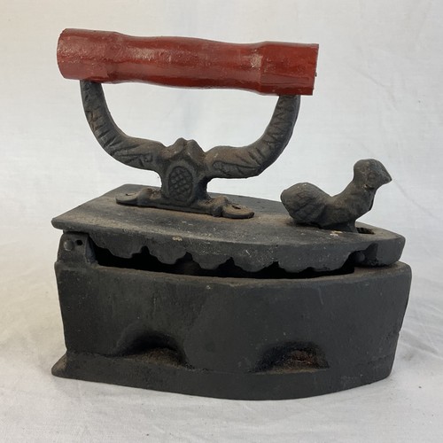 Antique Cast Iron Sad Coal/Box/Charcoal Iron Clothes Press (E2) CP#8801 ...
