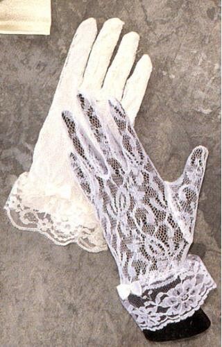 Girls Lace Gloves for Wedding, First Communion, Tea Party, Dressup ...