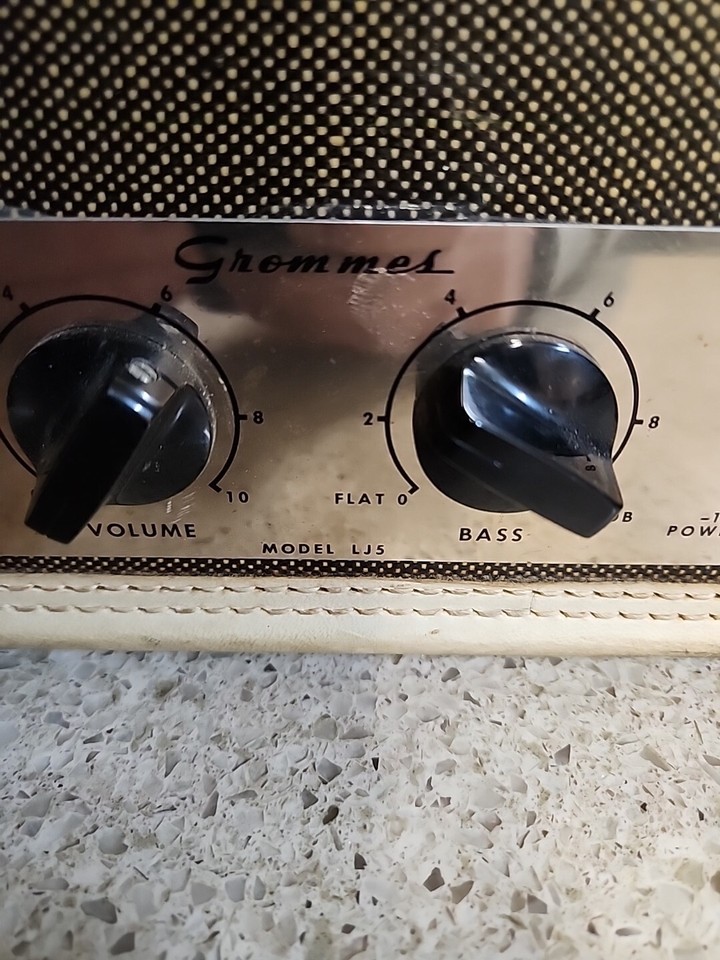 VINTAGE Grommes Model LJ5 Tube Amplifier Amp 1950s | eBay