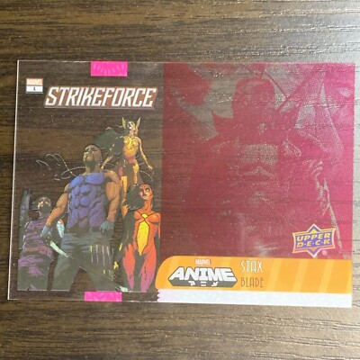 2020 Marvel Anime Trading Card Stax Middle Layer #SS3A Blade | eBay