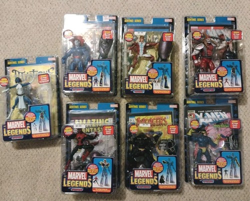 Toy Biz Marvel Legends Sentinel Series Complete Wave BAF NEW | eBay