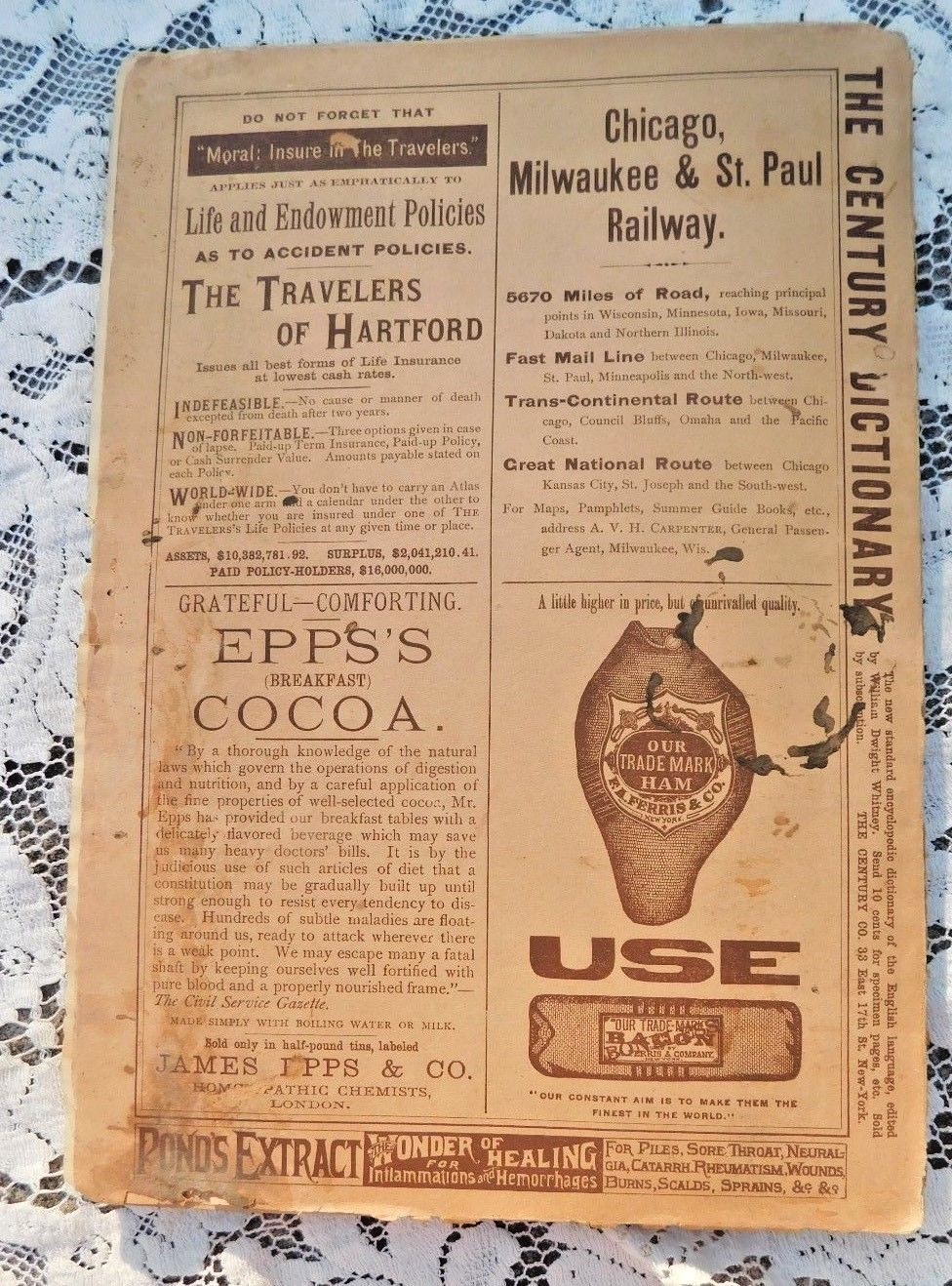 ANTIQUE 1889 MAGAZINE THE CENTURY ILLUSTRATED MONTHLY MAGAZINE JULY ...