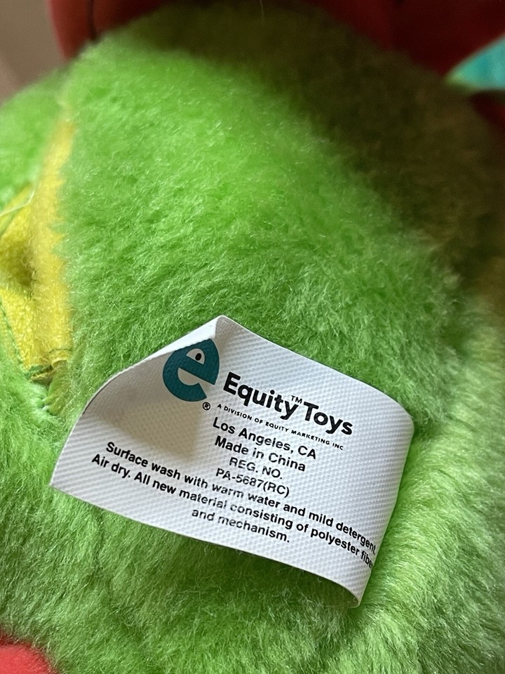 Talking Paulie Plush Parrot Toy 1998 Dreamworks - Works | eBay