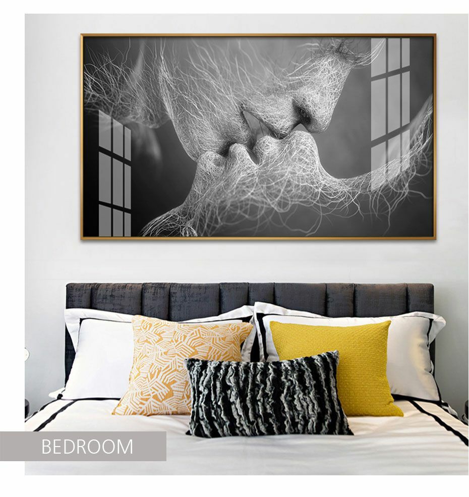 Kissing Abstract Art