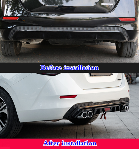 Fit For Nissan Sentra 2020-2022 Back Rear Lower Bumper Diffuser Lip ...