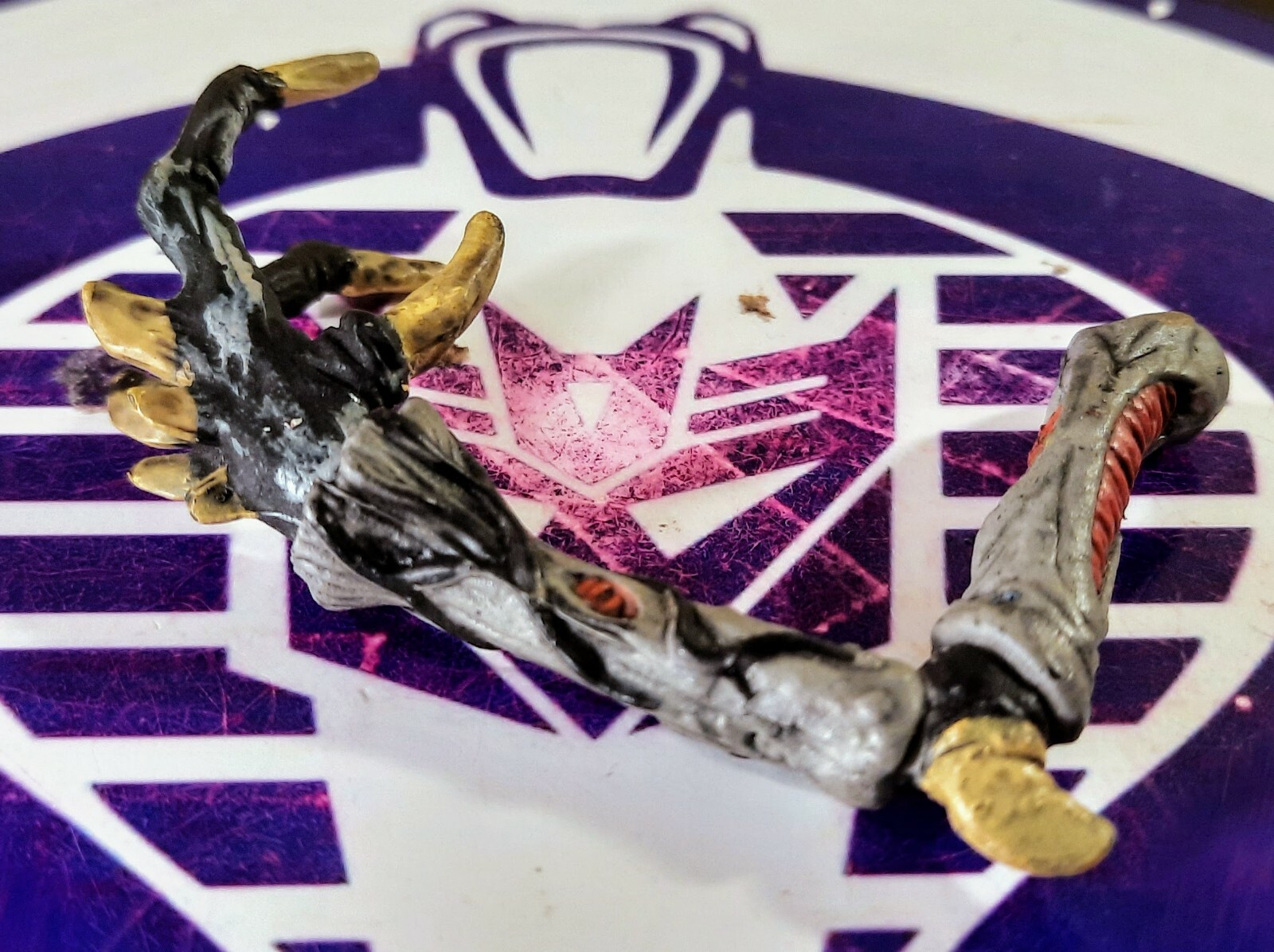 SPAWN MANGA VIOLATOR LEFT ARM BODY PART 1997 MCFARLANE SERIES 9 | eBay