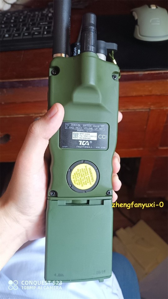 US! TCA/PRC152 MBITR MULTIBAND RADIO GPS Port15W Aluminum Handset ...
