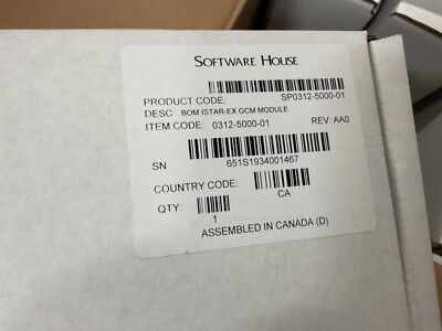 Software House BOM iStar-EX GCM Genuine Controller Module | eBay