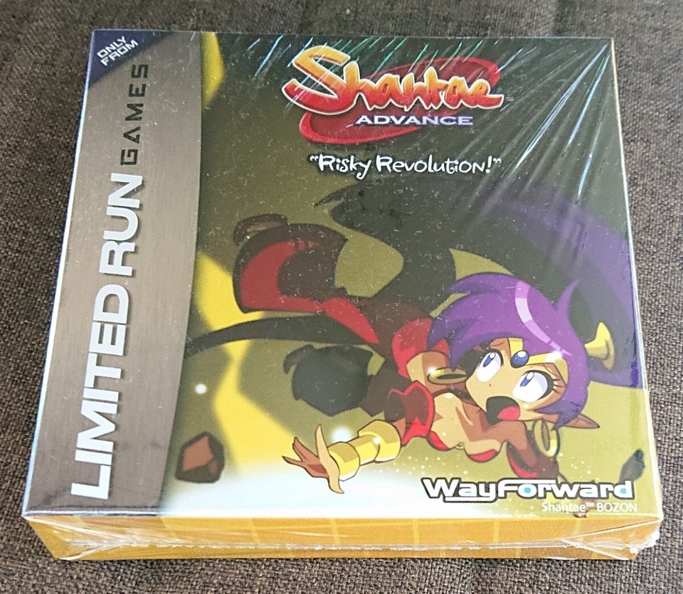 WayForward ShantaeRR-GBA Shantae Advance Risky Revolution Sealed ...