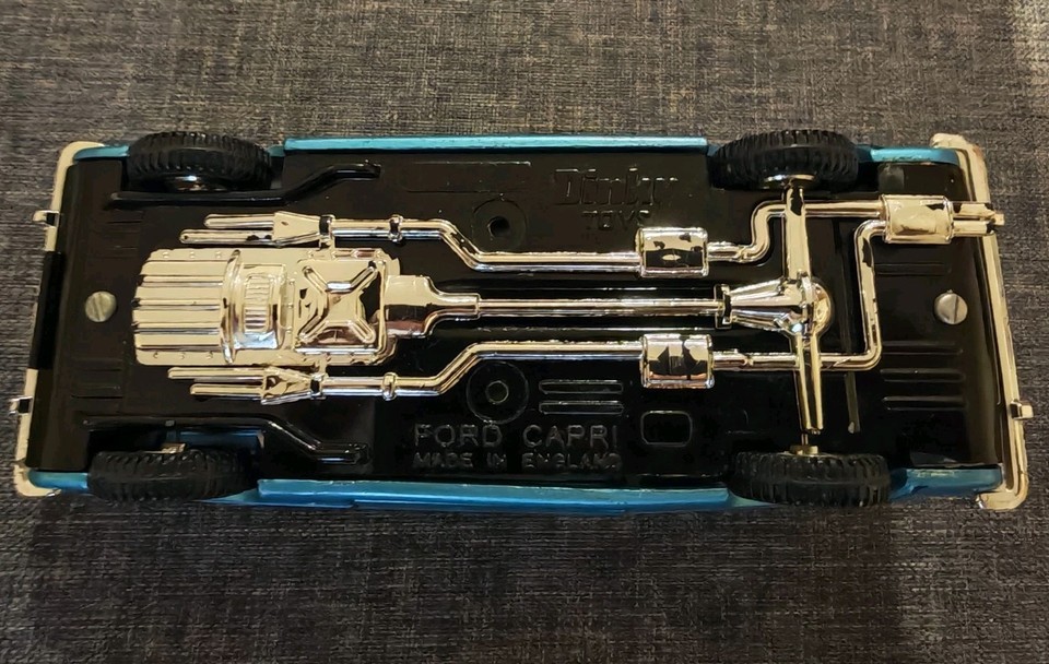 Dinky Toys Model Mark 1 Ford Capri GXL Car Large 1:25 Scale Blue ...