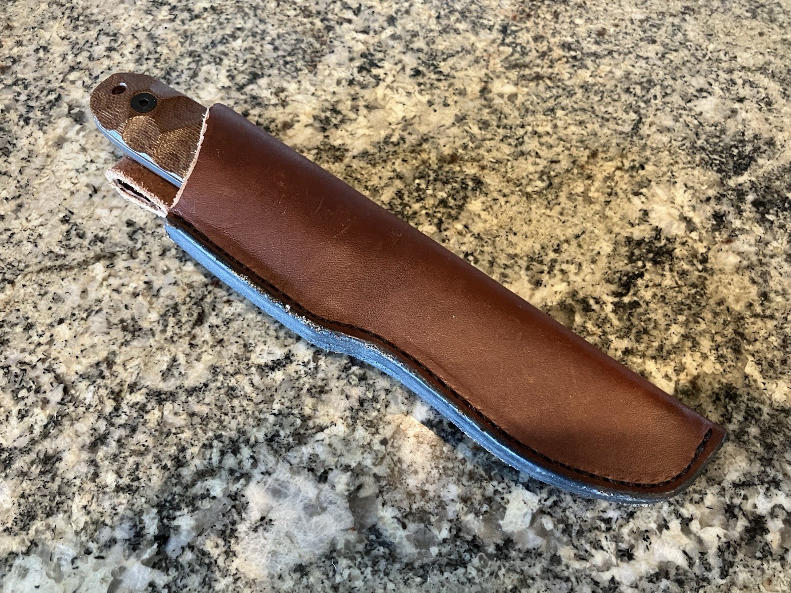 ESEE PR4 Fixed Blade Survival Knife with Leather and Kydex Sheaths ...