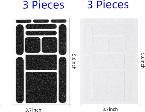 6 Pack Phone Grip Tape, Finger Stickers small, 6Pack(Black&Clear) | eBay