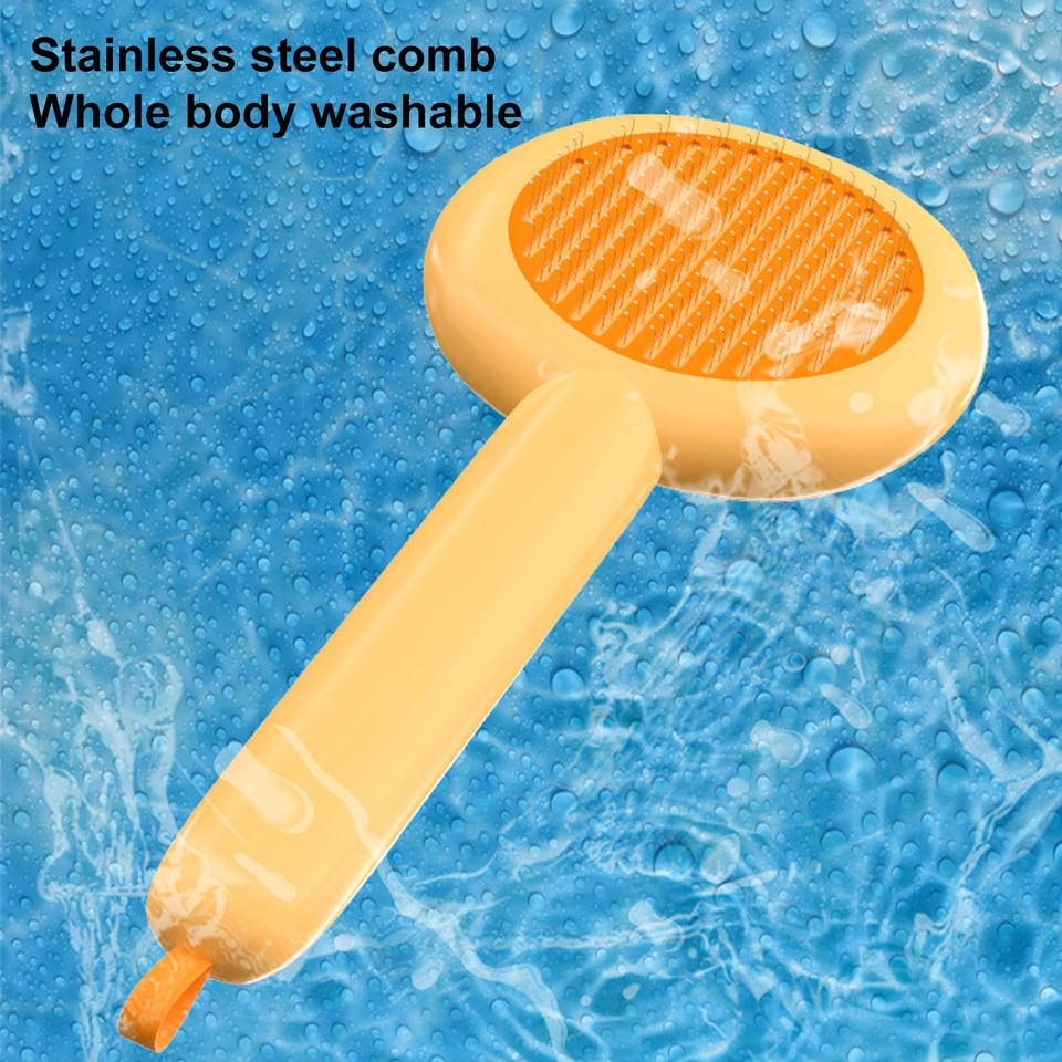 Duck-shaped Comb One-touch Comb Cartoon Duck Shape Comb for Cats Dogs ...