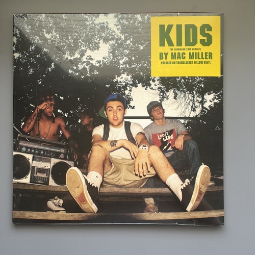 Mac Miller KIDS Translucent Yellow Vinyl Record K.I.D.S. Sealed In Hand ...
