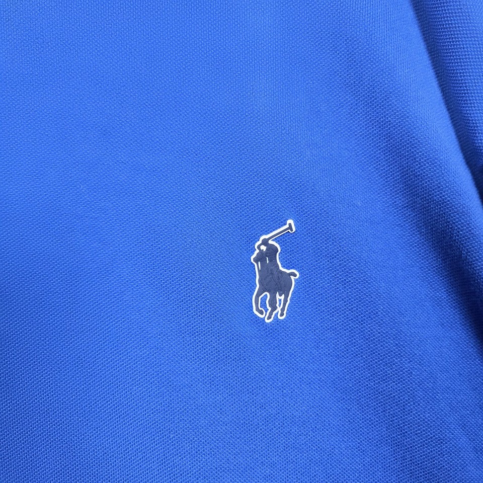 Polo Ralph Lauren Horse Blue Short Sleeve Polo Shirt Men’s Size 5XB | eBay