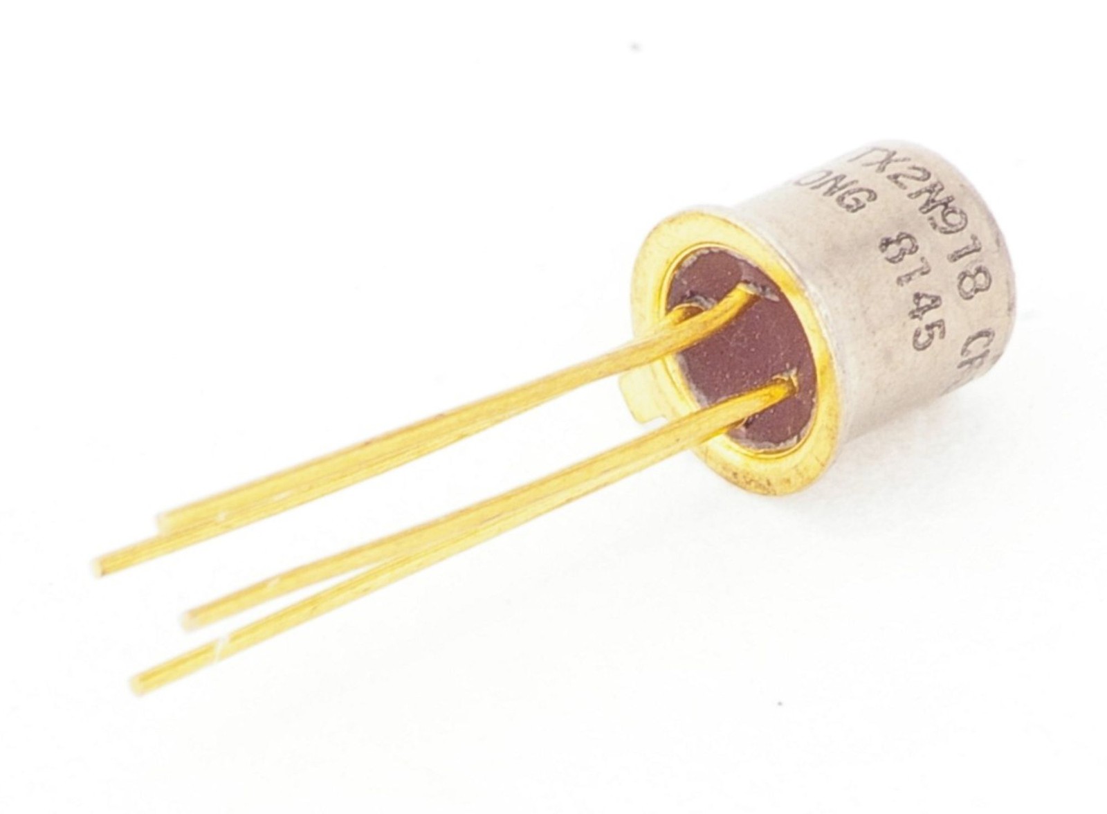 2N918 MBR GOLD SILICON NPN TRANSISTOR 0.2W 50mA ~2N3570 2SC1199 BFR37 ...