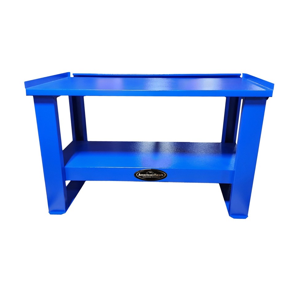 Automotive Transmission Assembly Table With Shelf and Rear Trough ...