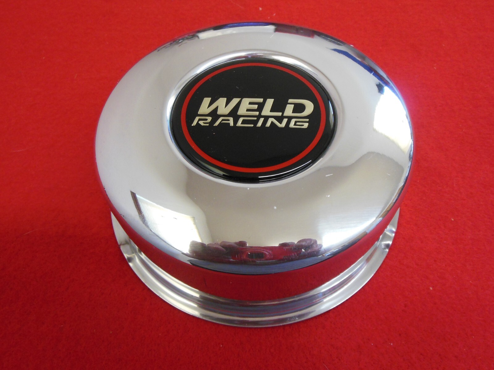 WELD RACING Wheel Center Cap ALUMINUM 5 1/2" outside the lip x 2 " DEEP ...