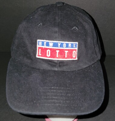 VTG, New York Lotto Cap, Hat, Strap Back | eBay