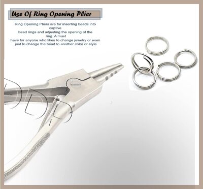 Ring Opener 6'' Hoop Captive Bead Open Surgical Forceps Body Piercing ...