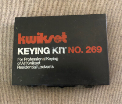 KWIKSET 269 DOORLOCK KEYING KIT LOCKSMITH TOOL | eBay