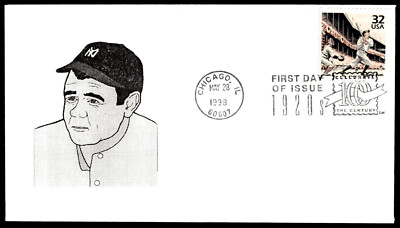 1998 Babe Ruth Celebrate the Century 1920's FDC Cachet | eBay