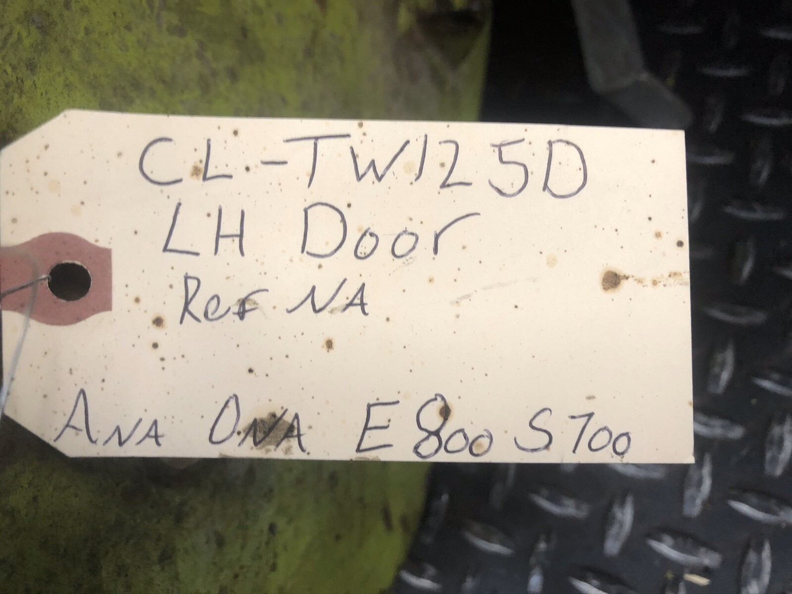 CL-TW125D Door LH Clark TW25B TW125 Forklift Parts Used Ref# NA | eBay