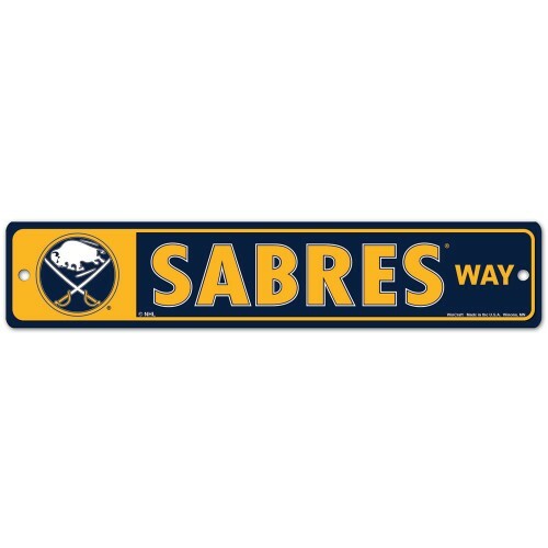 Buffalo Sabres Wincraft NHL Sabres Way Street Sign 3.75x19 | eBay