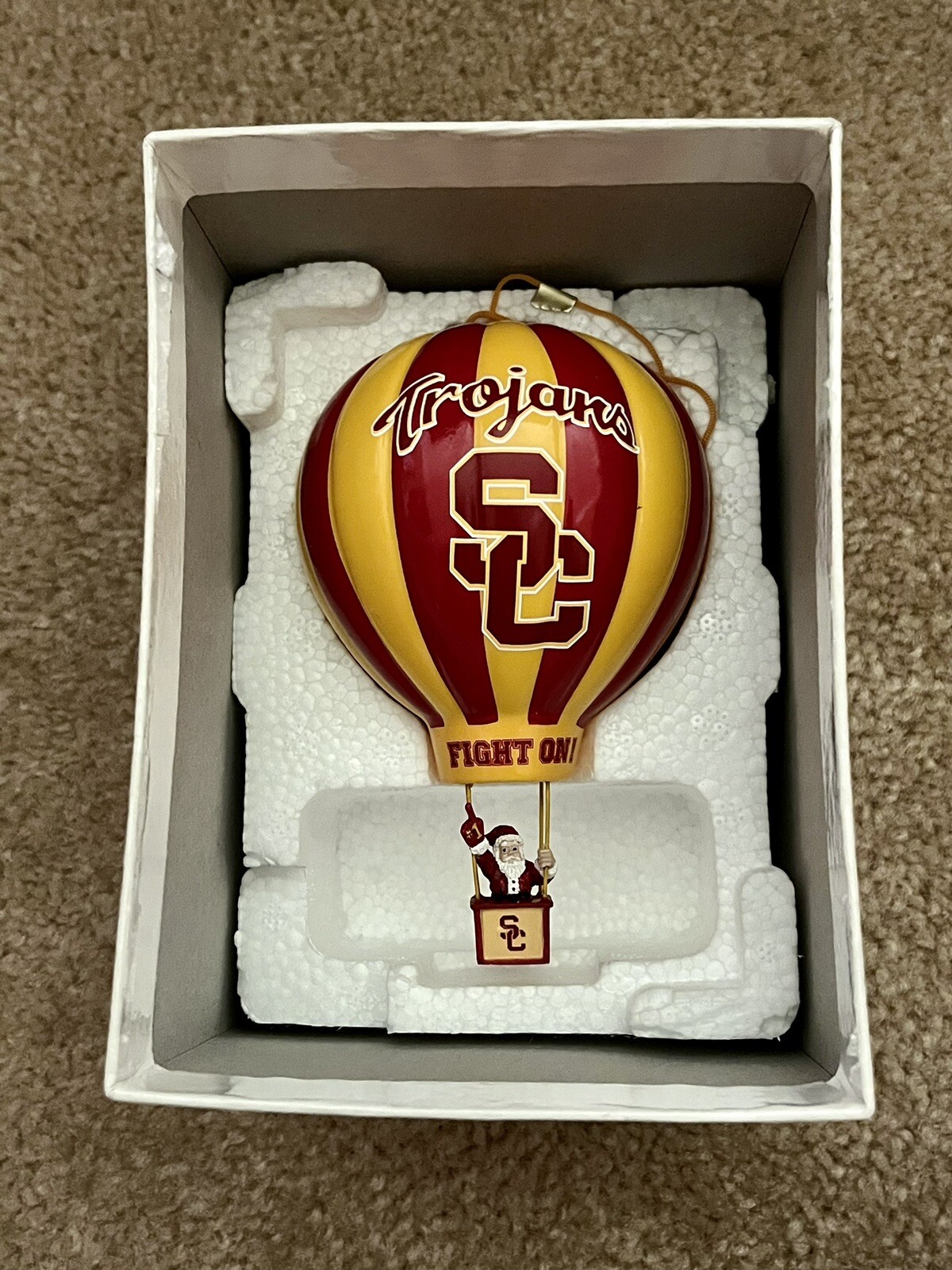 2004 USC Trojans Danbury Mint Victory Balloon Christmas Ornament | eBay