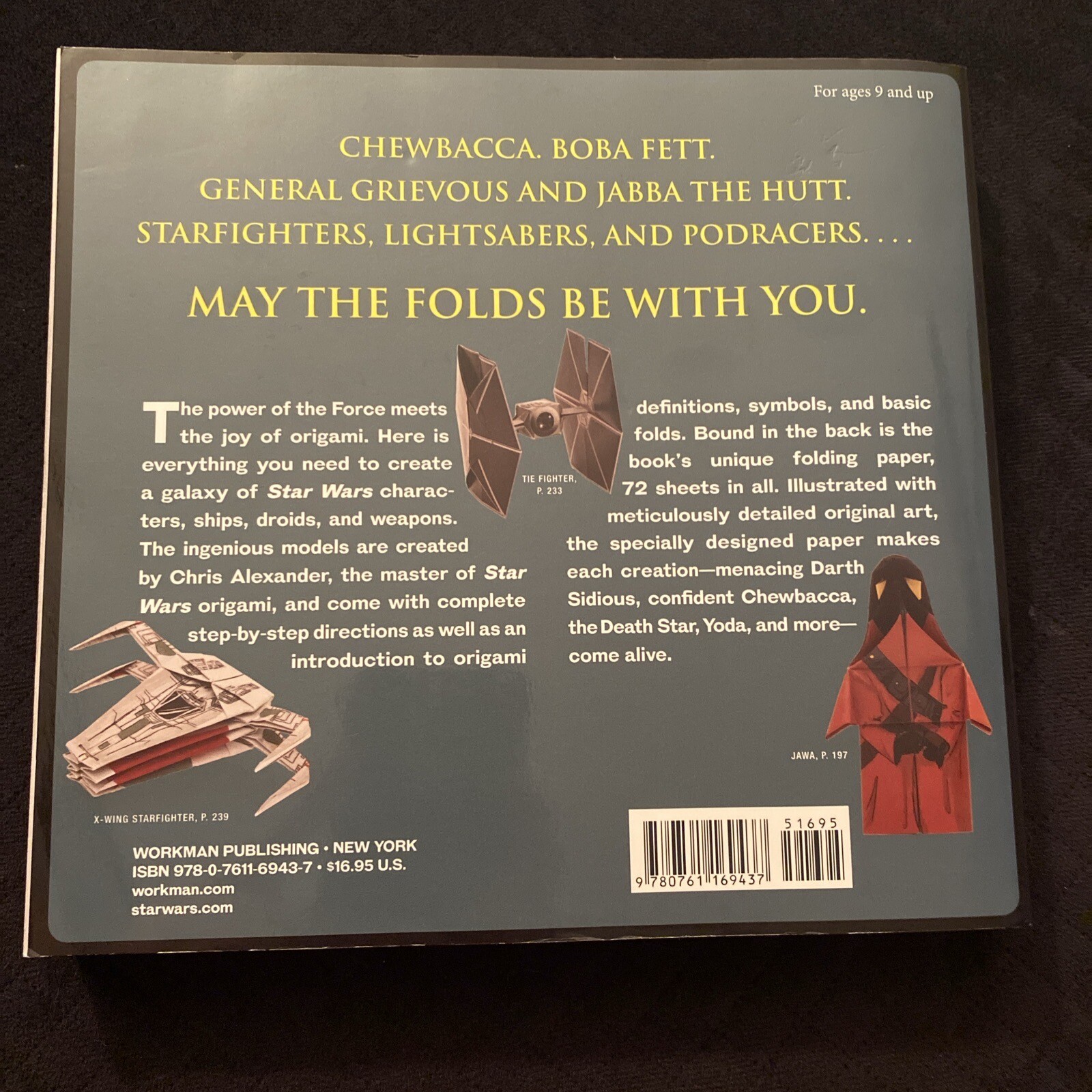 Star+Wars+Origami+%3A+36+Amazing+Paper-Folding+Projects+from+a+Galaxy ...