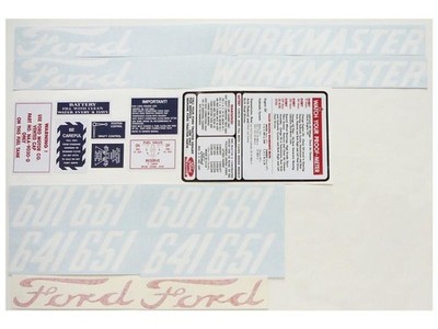 Ford Tractor 601 Decal Kit (1958-62) | eBay