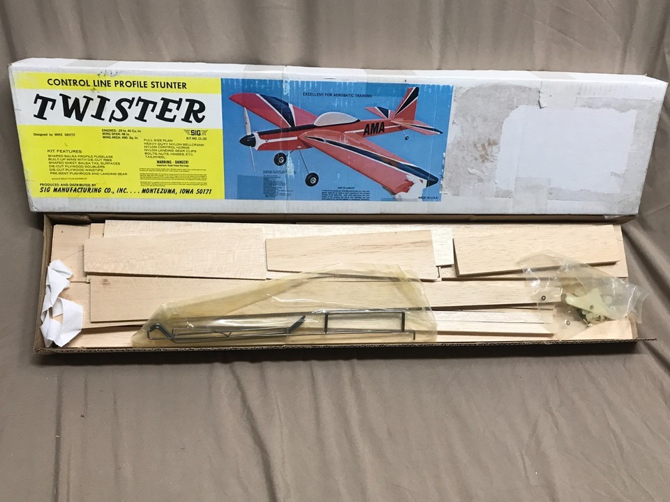 Sig Twister Control Line Model Kit | eBay