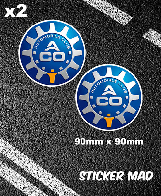 A.C.O l'Automobile Club de l'Ouest Stickers 24 Hr Lemans Racing Cars 24 ...